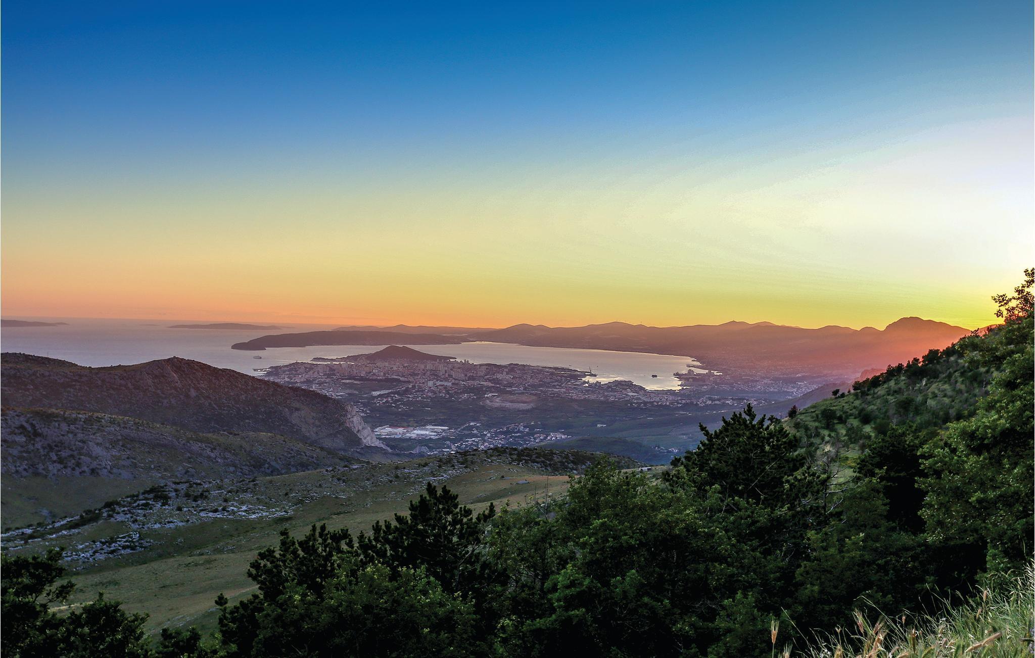 Croatia Split area renovated stone house with sea view Real Estate ...